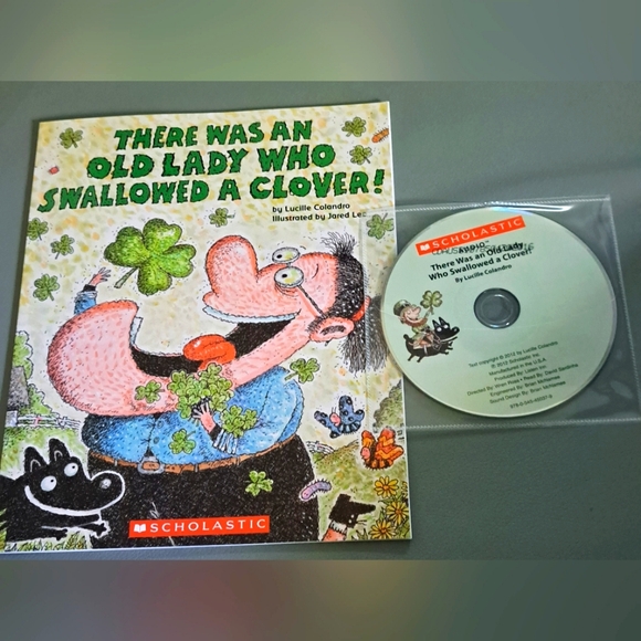 Scholastic | Other | New Scholastic Book And Cd Set There Was An Old ...